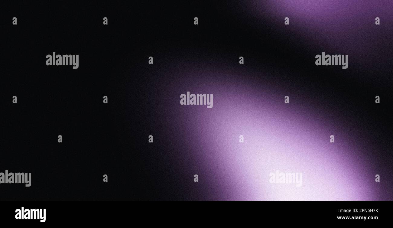 Purple lights blurred gradients on dark grainy background, glowing ...