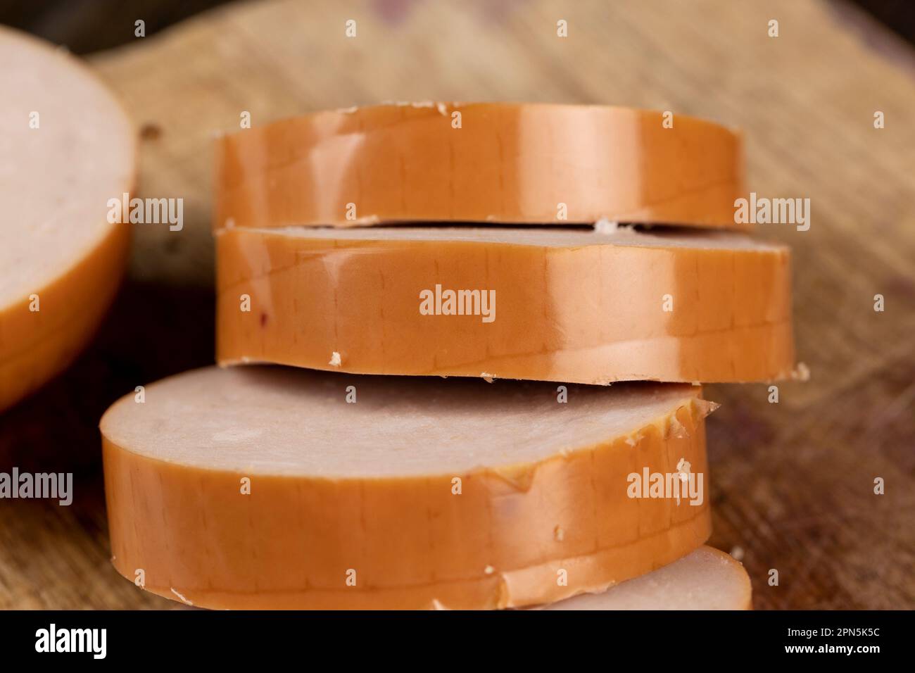 Low-quality chicken ham during cooking, lackluster sausage using ...