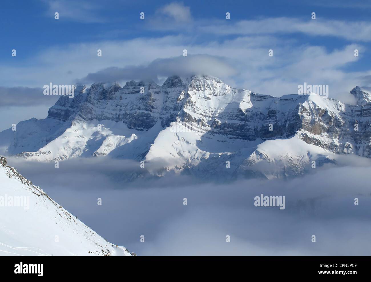 Dents du Midi, Les Crosets, Valais, Switzerland Stock Photo - Alamy