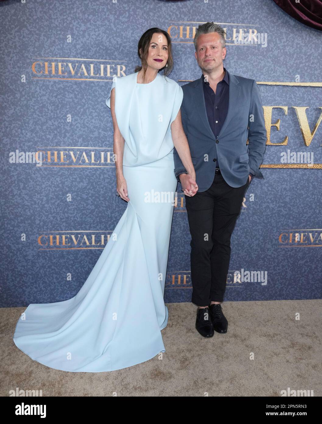 Minnie Driver, left, and Addison O'Dea arrive at the premiere of ...