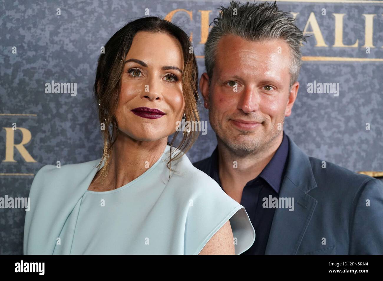 Minnie Driver, left, and Addison O'Dea arrive at the premiere of ...
