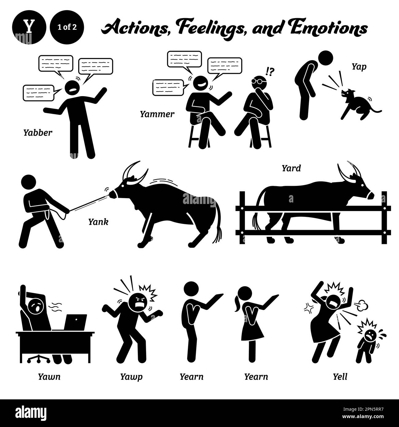 Yak figure Stock Vector Images - Alamy