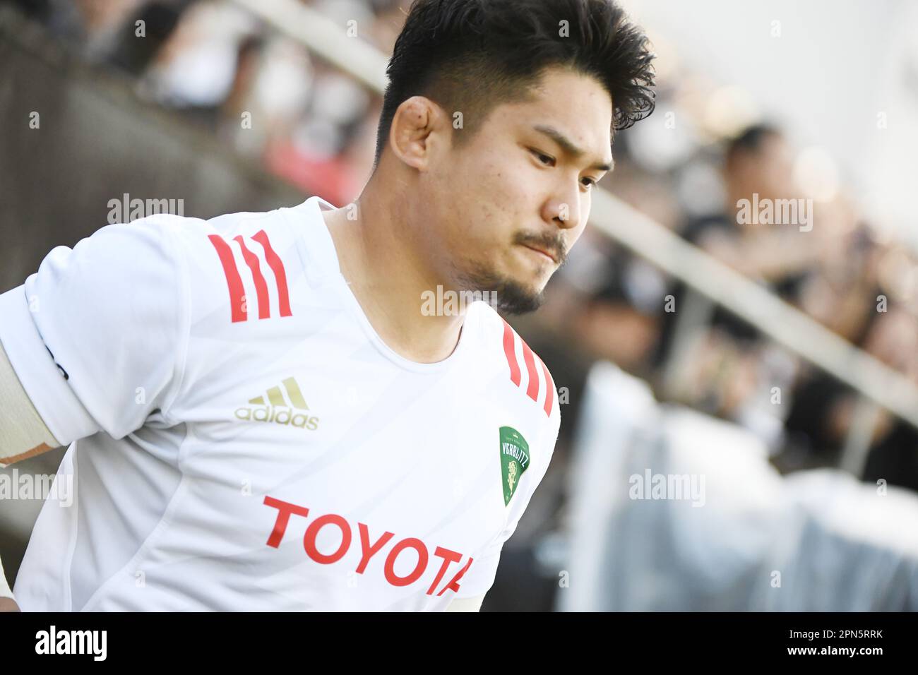 Tokyo, Japan. 16th Apr, 2023. Kazuki Himeno (Toyota) Rugby : Japan Rugby League One 2022-23 ...