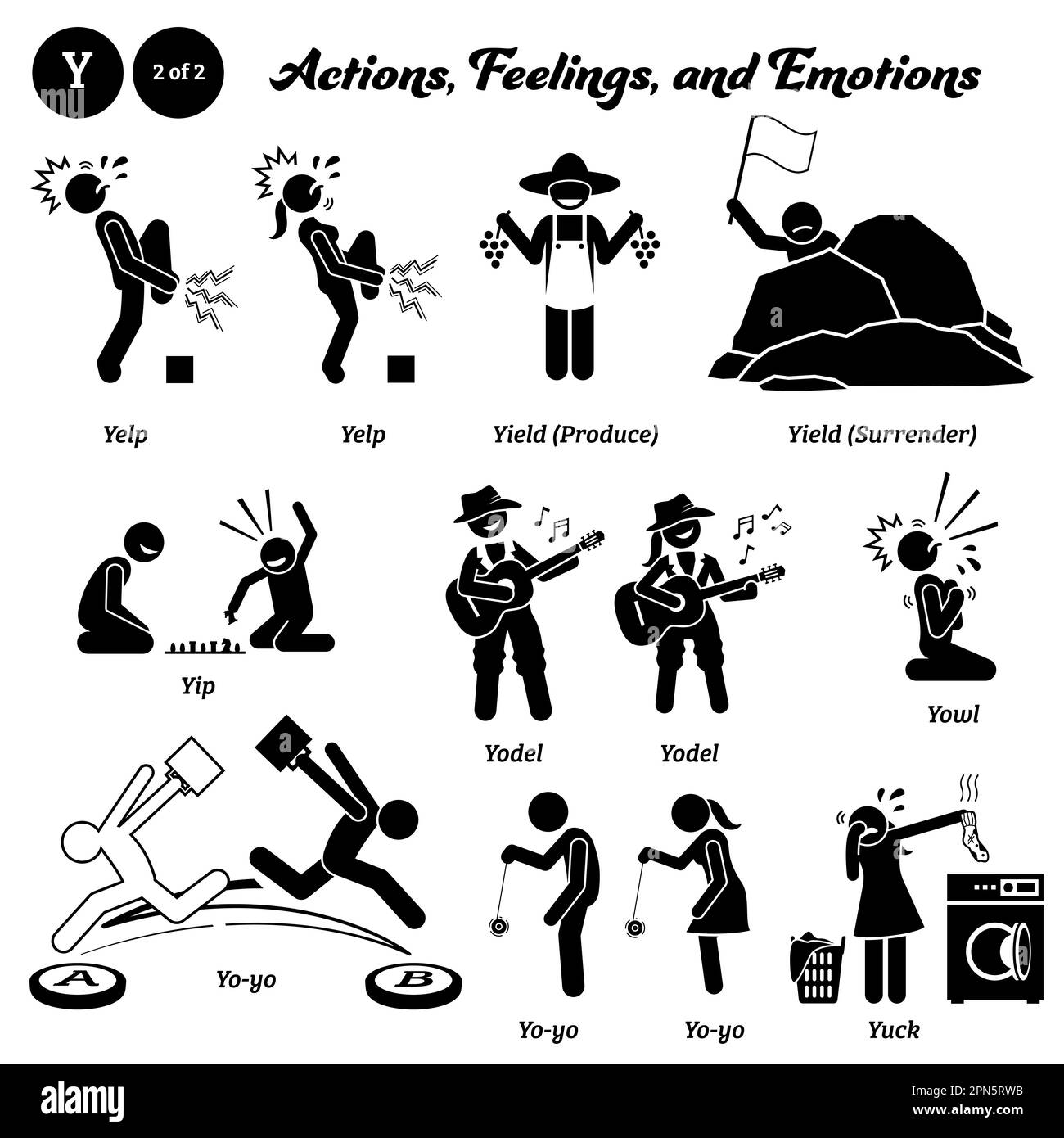 Stick Figures In Action