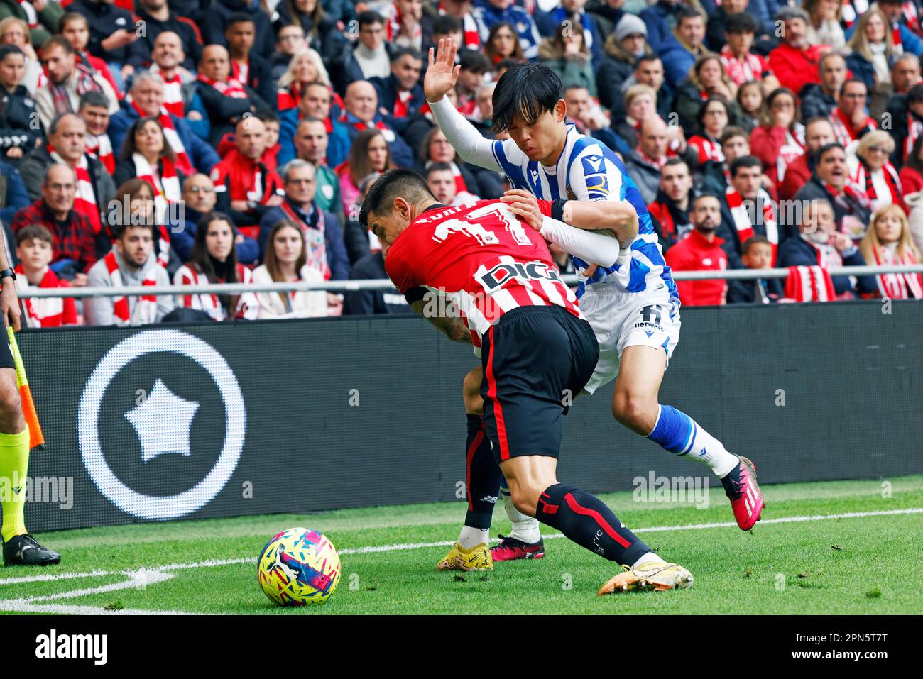 Bilbao, Spain. Credit: D. 15th Apr, 2023. Yuri Berchiche (Bilbao ...