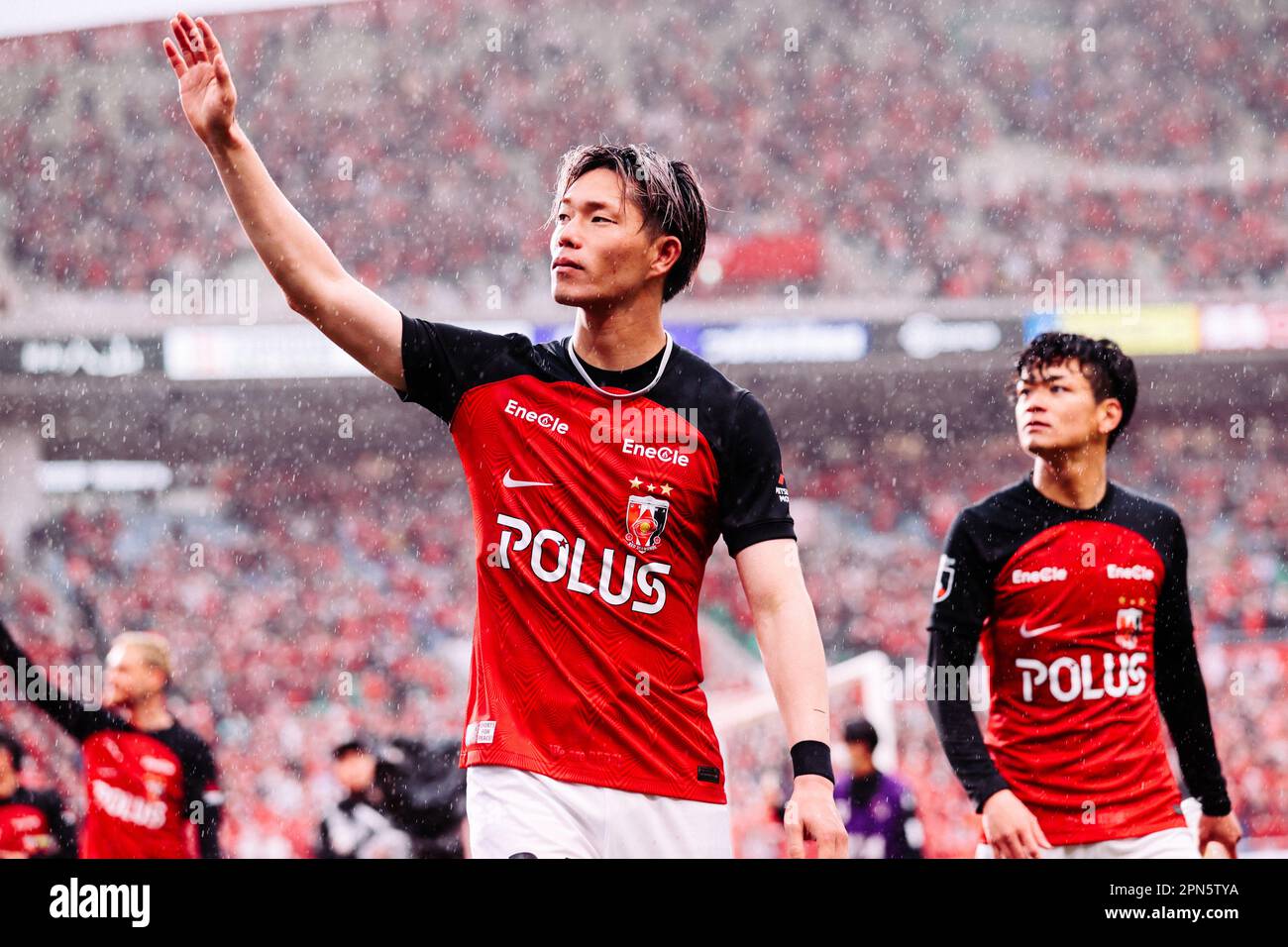 Saitama, Japan. 15th Apr, 2023. Takuya Ogiwara (Reds) Football/Soccer : 2023 J1 League match ...