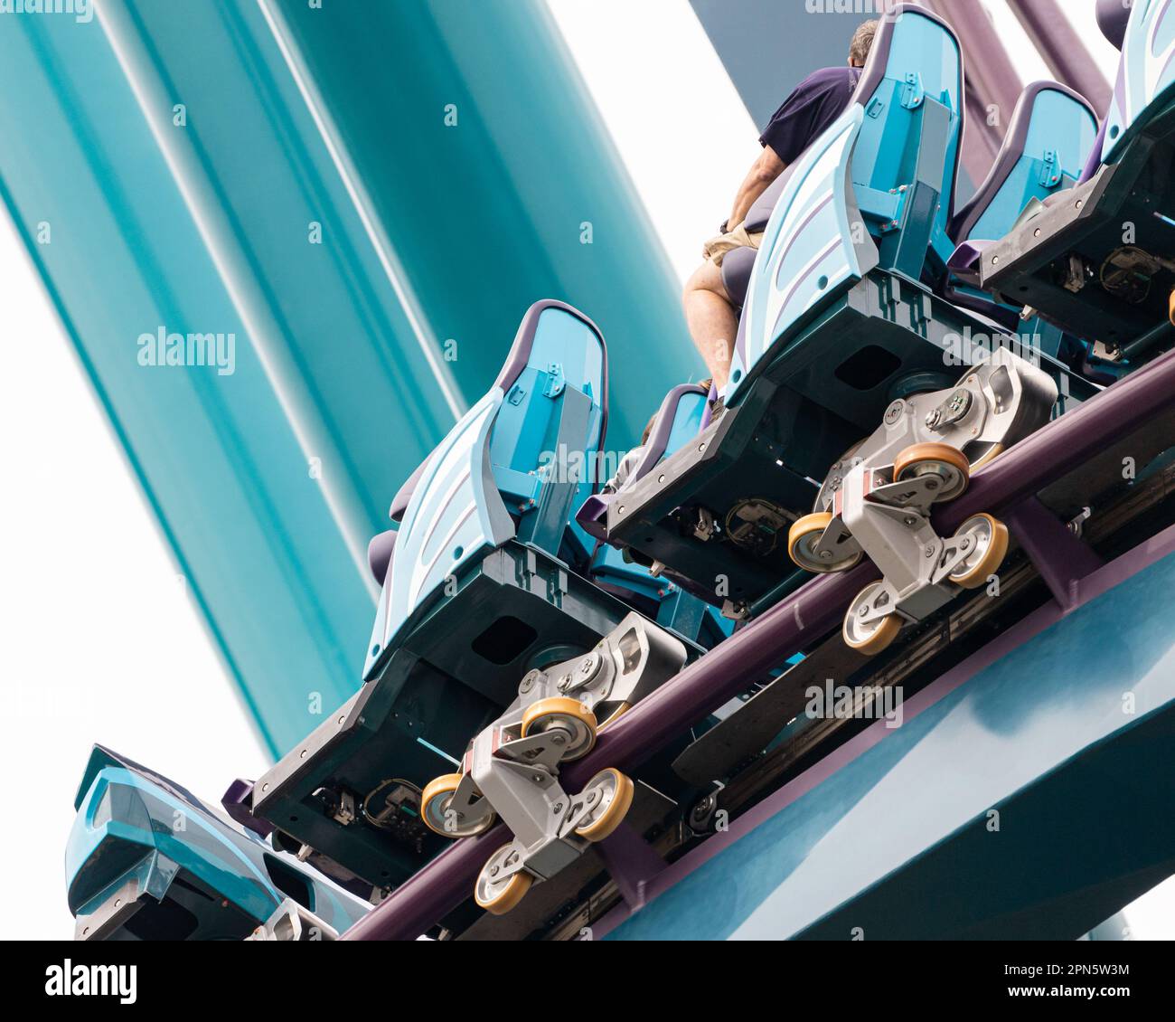 Mako is an amazing roller coaster Stock Photo - Alamy