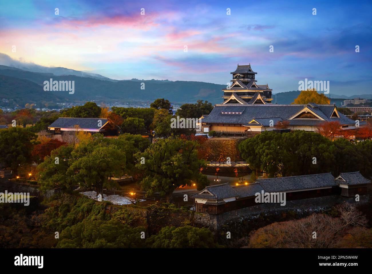 Kumamoto, Japan - Nov 23 2022: Kumamoto Castle's history dates to 1467 ...