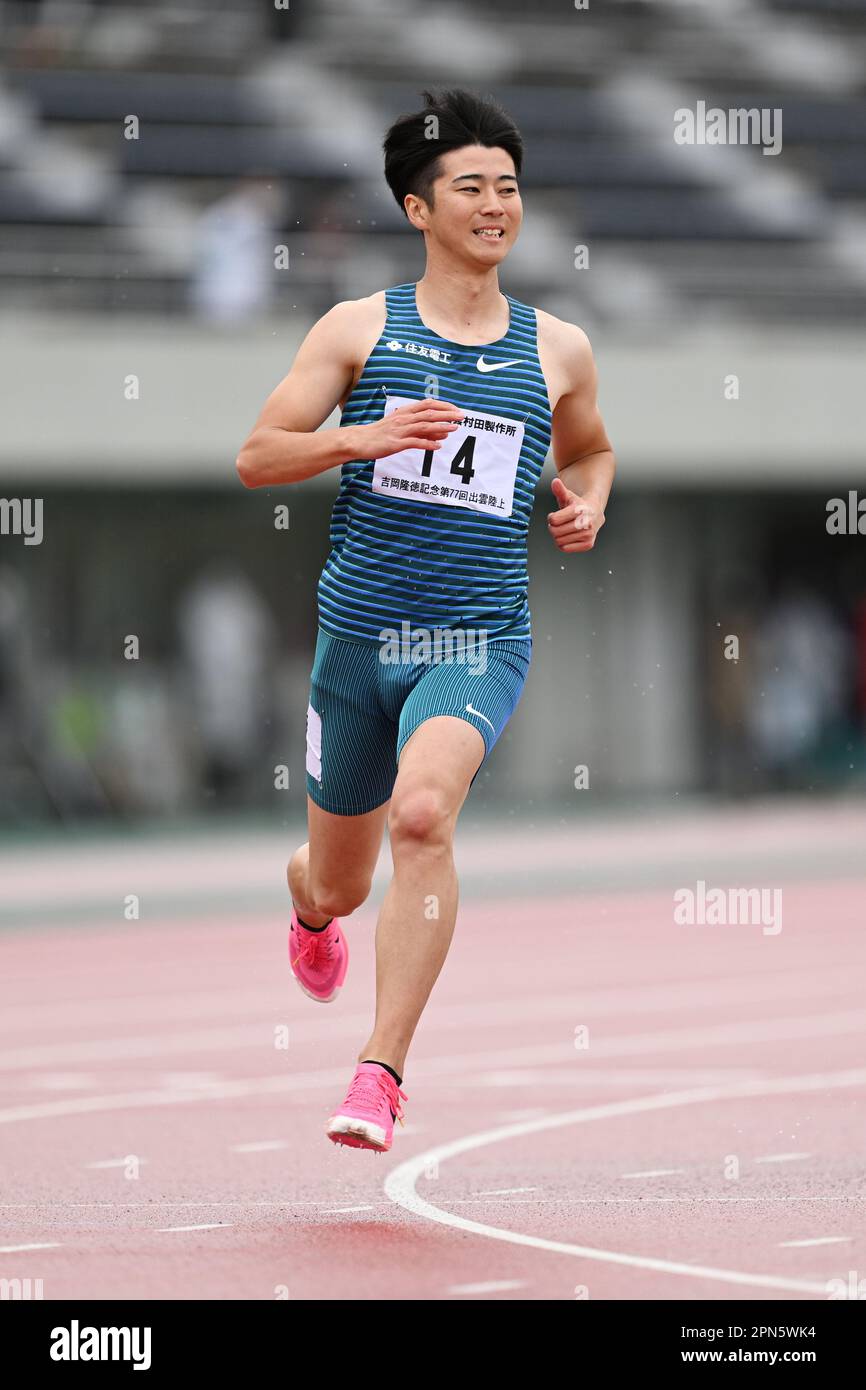 Shimane, Japan. Credit: MATSUO. 16th Apr, 2023. Shuhei Tada Athletics ...