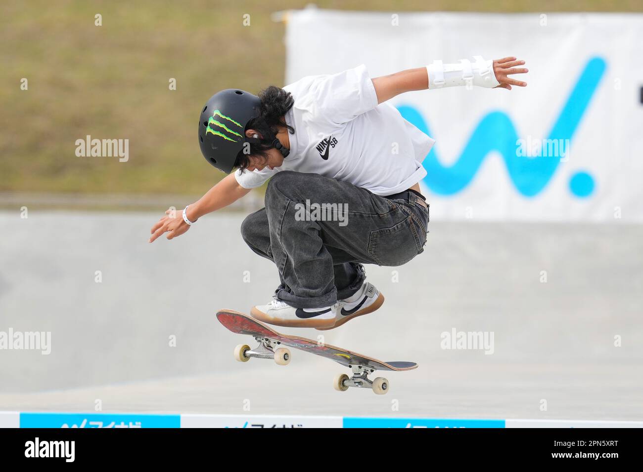 Ibaraki, Japan. 14th Apr, 2023. Daiki Ikeda Skateboarding : The 2nd ...