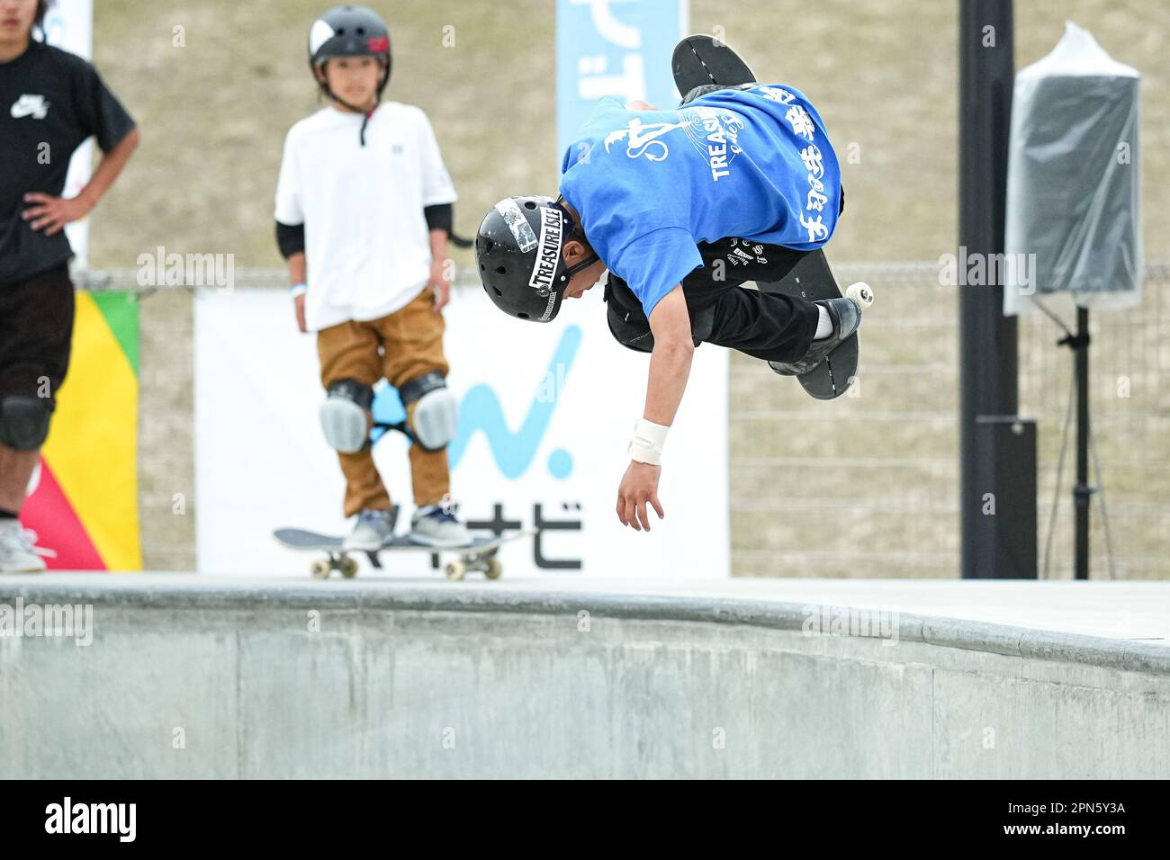 Ibaraki, Japan. 14th Apr, 2023. Issei Sakurai Skateboarding : The 2nd ...