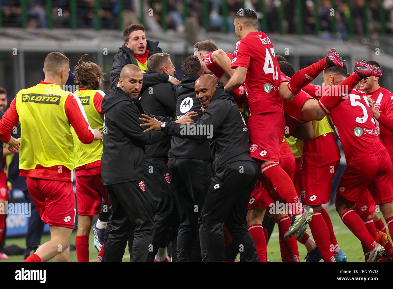 Milan, Italy. 15th Apr, 2023. Italy, Milan, apr 15 2023: Luca Caldirola ...