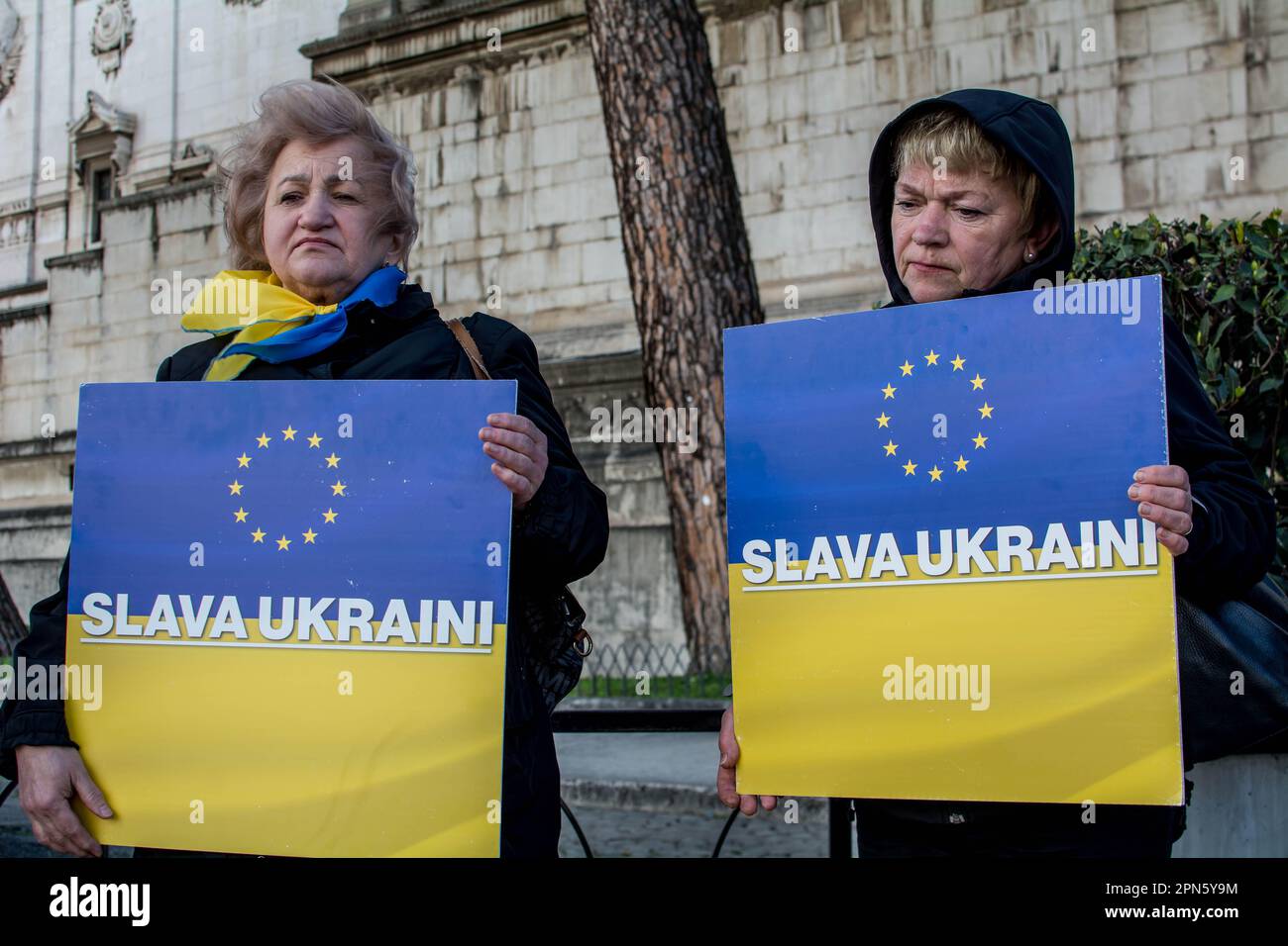 Ukrainians in rome hi-res stock photography and images - Alamy