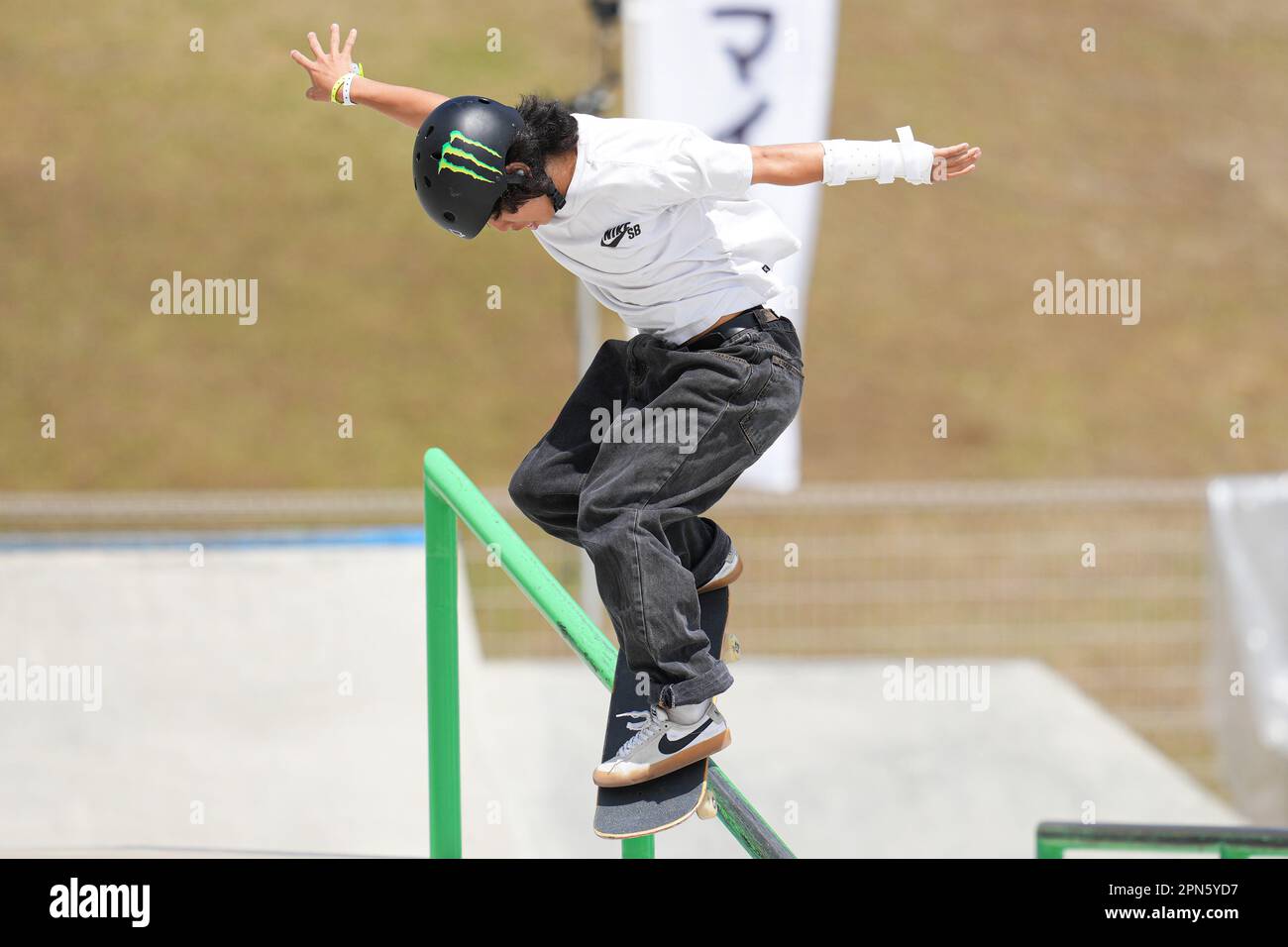 Ibaraki, Japan. 16th Apr, 2023. Daiki Ikeda Skateboarding : The 2nd ...