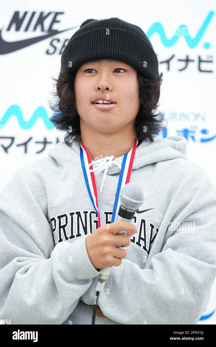 Ibaraki, Japan. 16th Apr, 2023. Daiki Ikeda Skateboarding : The 2nd Mynavi Skateboarding Japan ...