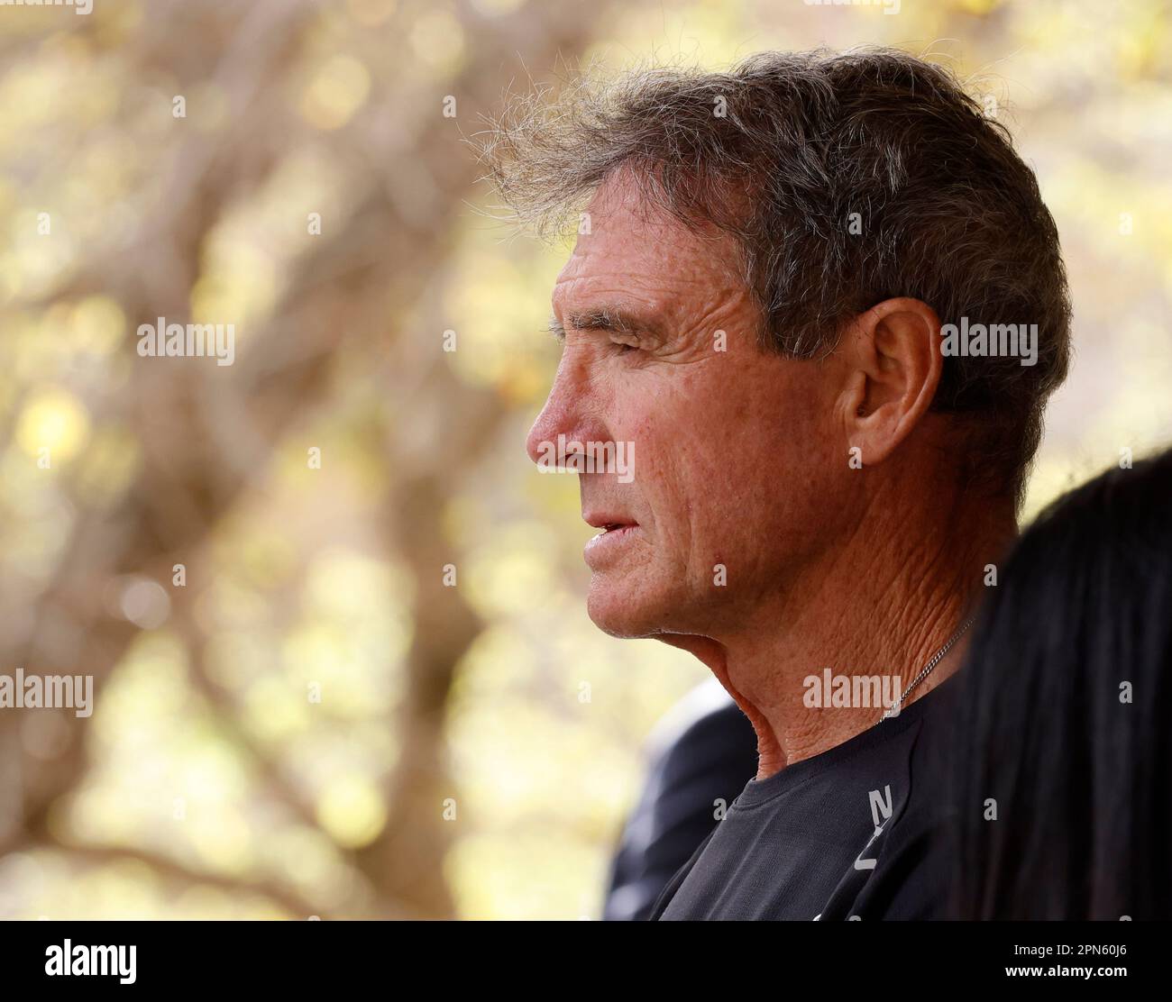 Former Australian politician Pat Farmer during the launch of Pat Farmer ...