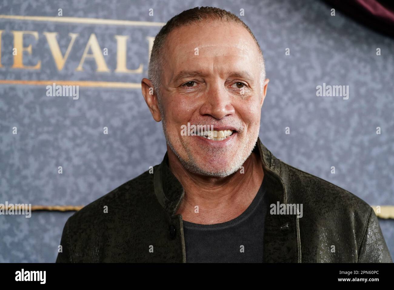 Michael Abels arrives at the premiere of "Chevalier," Sunday, April 16 ...