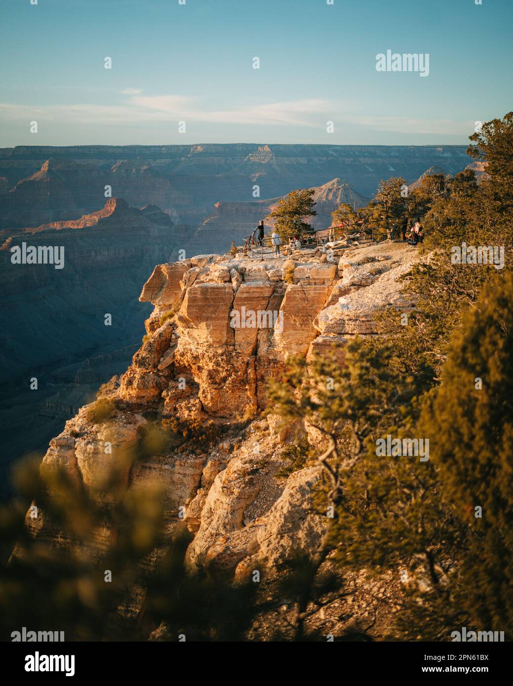View of cliffs, Grand Canyon Village, Arizona Stock Photo - Alamy