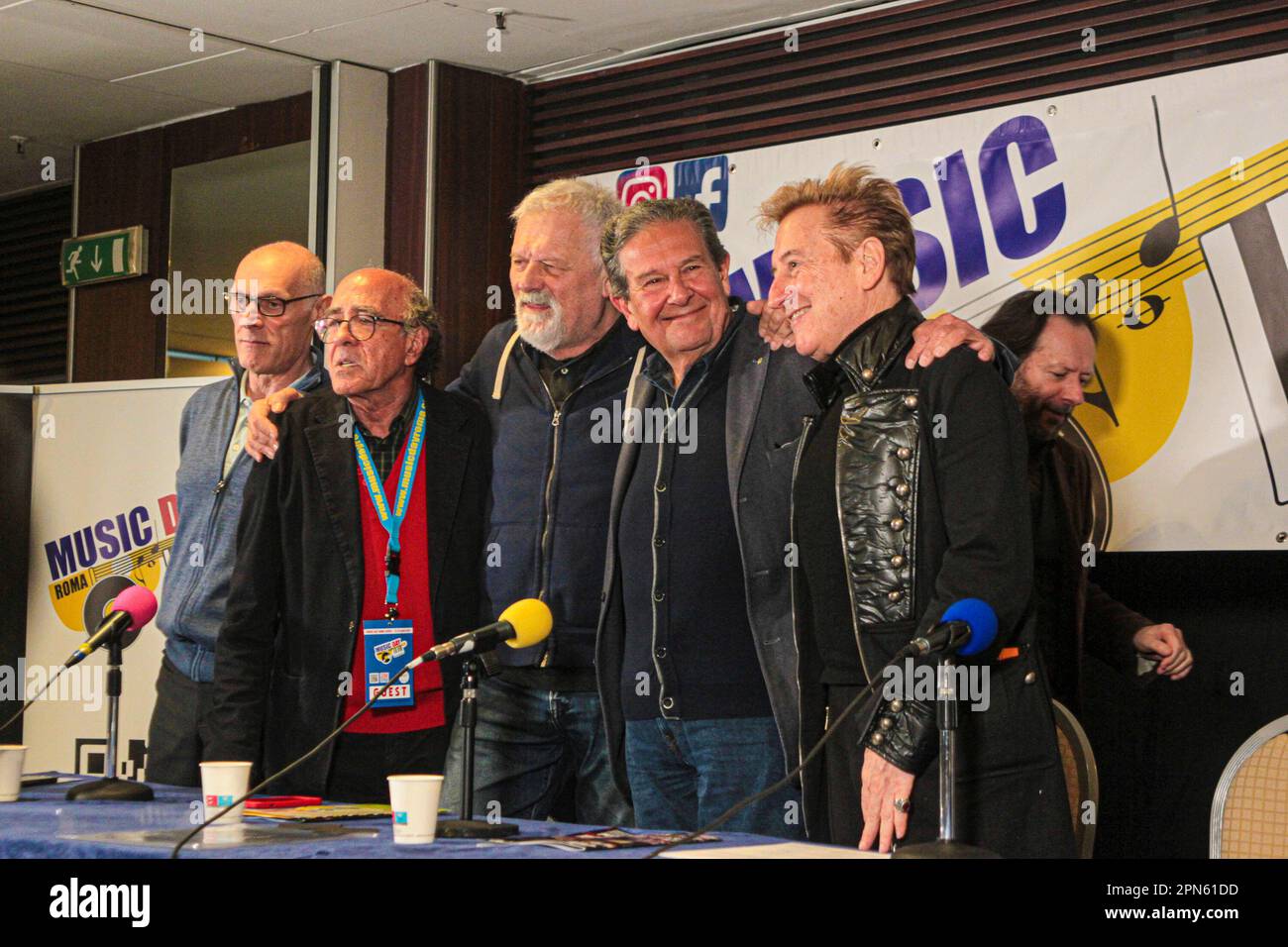 April 16, 2023, Rome, Lazio, Italy: Second day of the 37th edition of ...