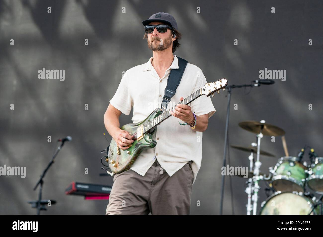 Scott Woodruff of Stick Figure performs at the Coachella Music & Arts ...