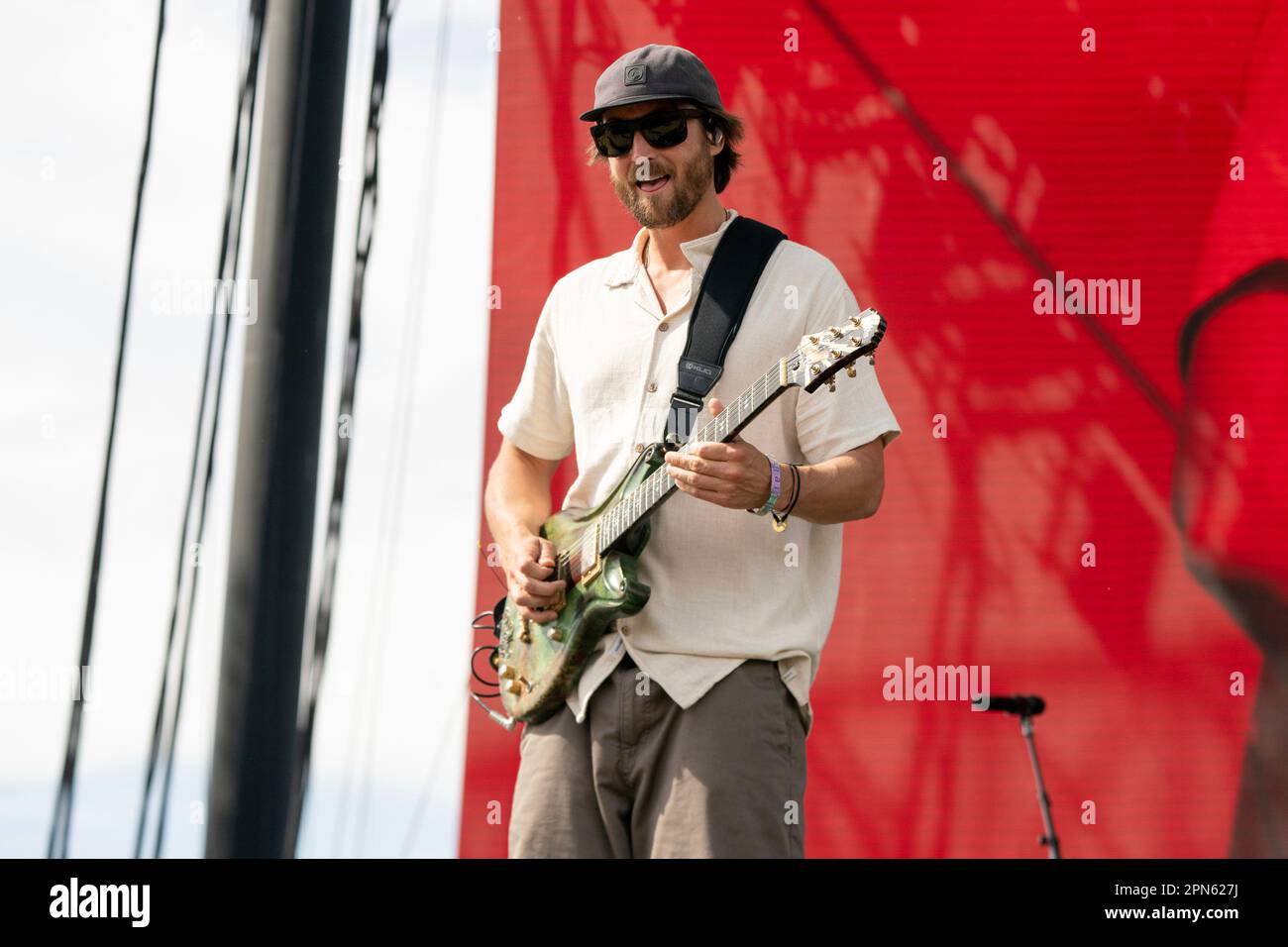 Scott Woodruff of Stick Figure performs at the Coachella Music & Arts ...