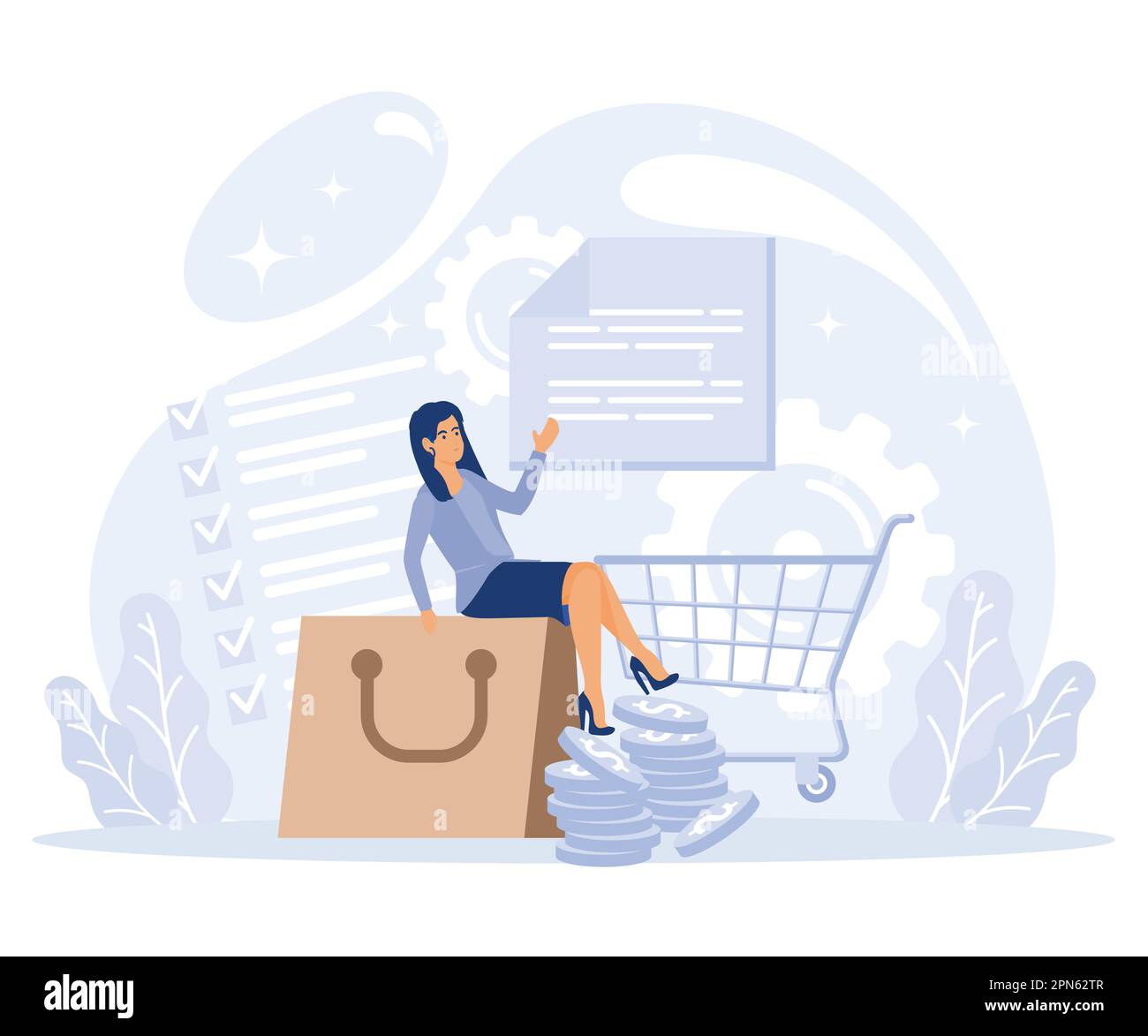 Customer loyalty concept, Consumer policy, payment terms and cash back ...