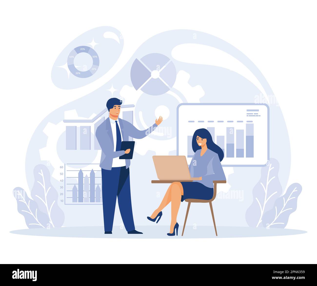 Project development specifications concept, Business analysis, software ...