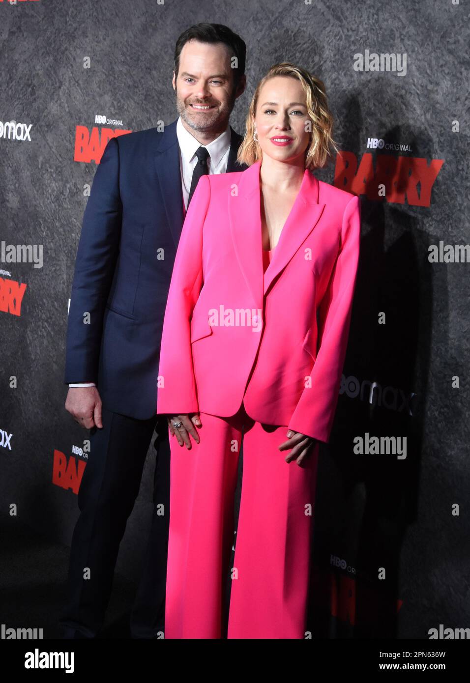 Los Angeles, California, USA 16th April 2023 Actor Bill Hader and ...