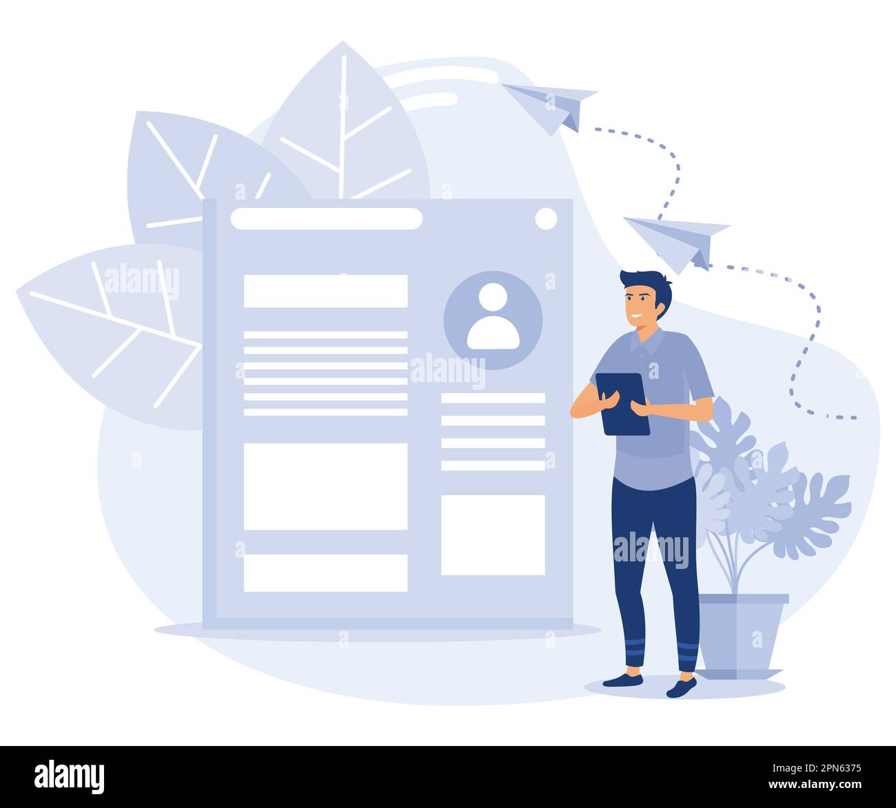 Hr Service Concept Apply For Job Job Seekers Career Advice Hiring