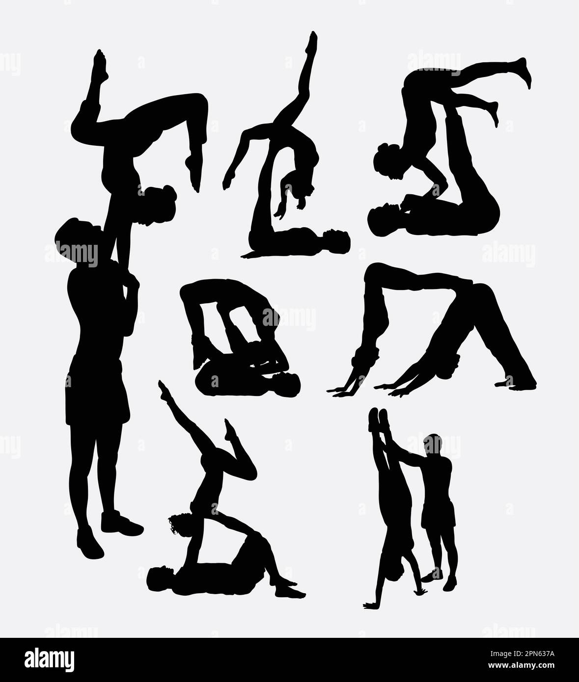 Sport activity male female Stock Vector Images - Alamy