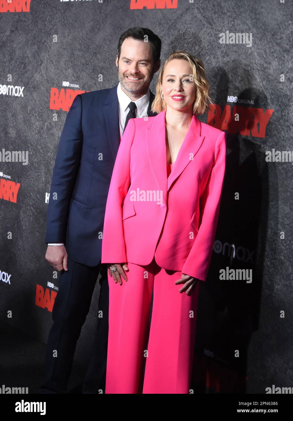 Los Angeles, California, USA 16th April 2023 Actor Bill Hader and ...