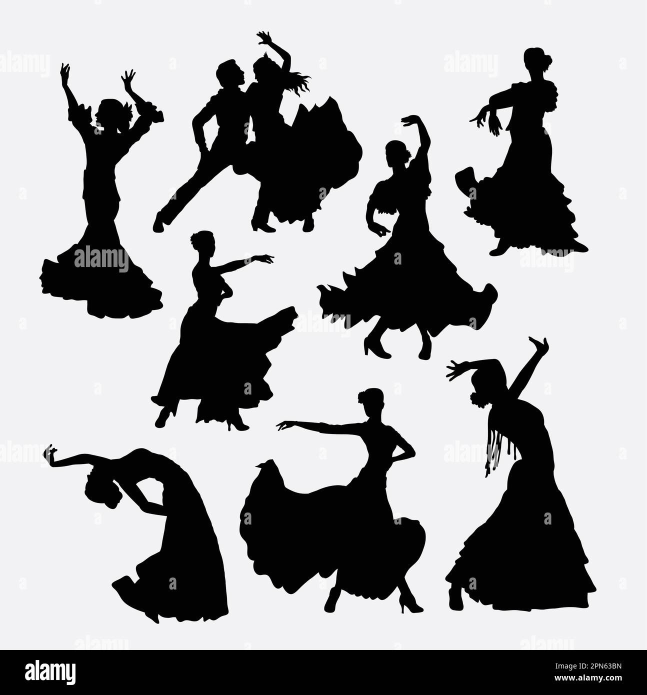 Flamenco club Stock Vector Images - Alamy