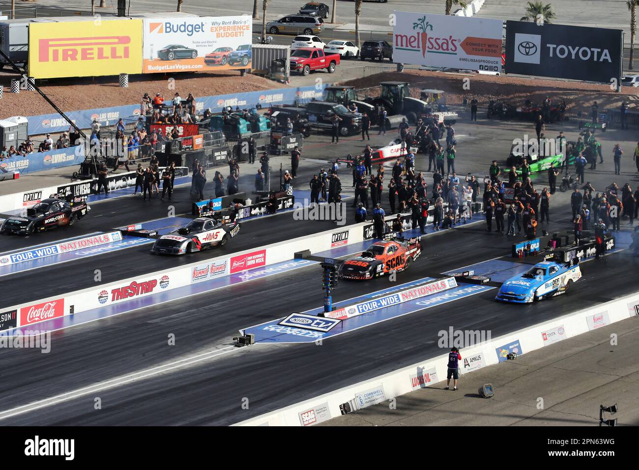 LAS VEGAS, NV - APRIL 16: Matt Hagan (14 FC) Dodge Power Brokers Dodge ...