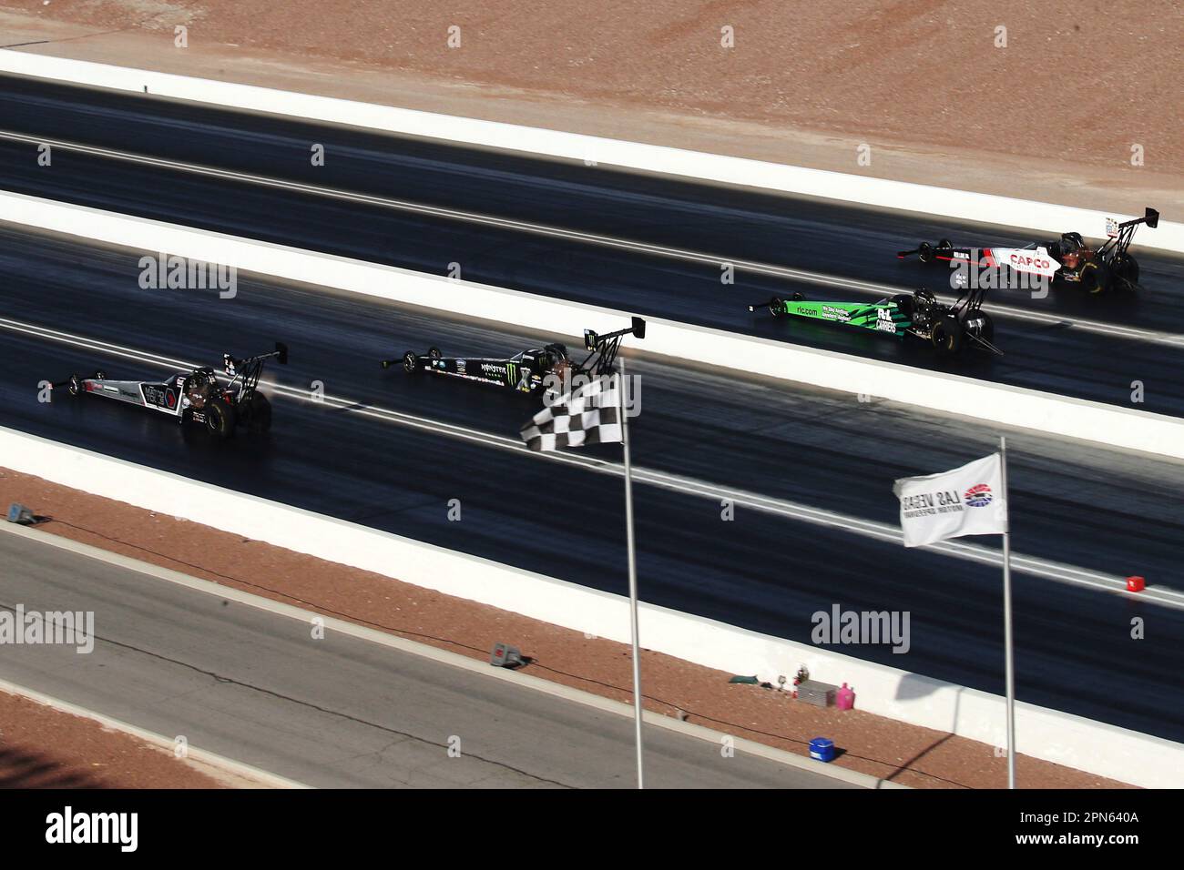 LAS VEGAS, NV - APRIL 16: Antron Brown (2 TF) Matco Tools/Lucas Oil ...