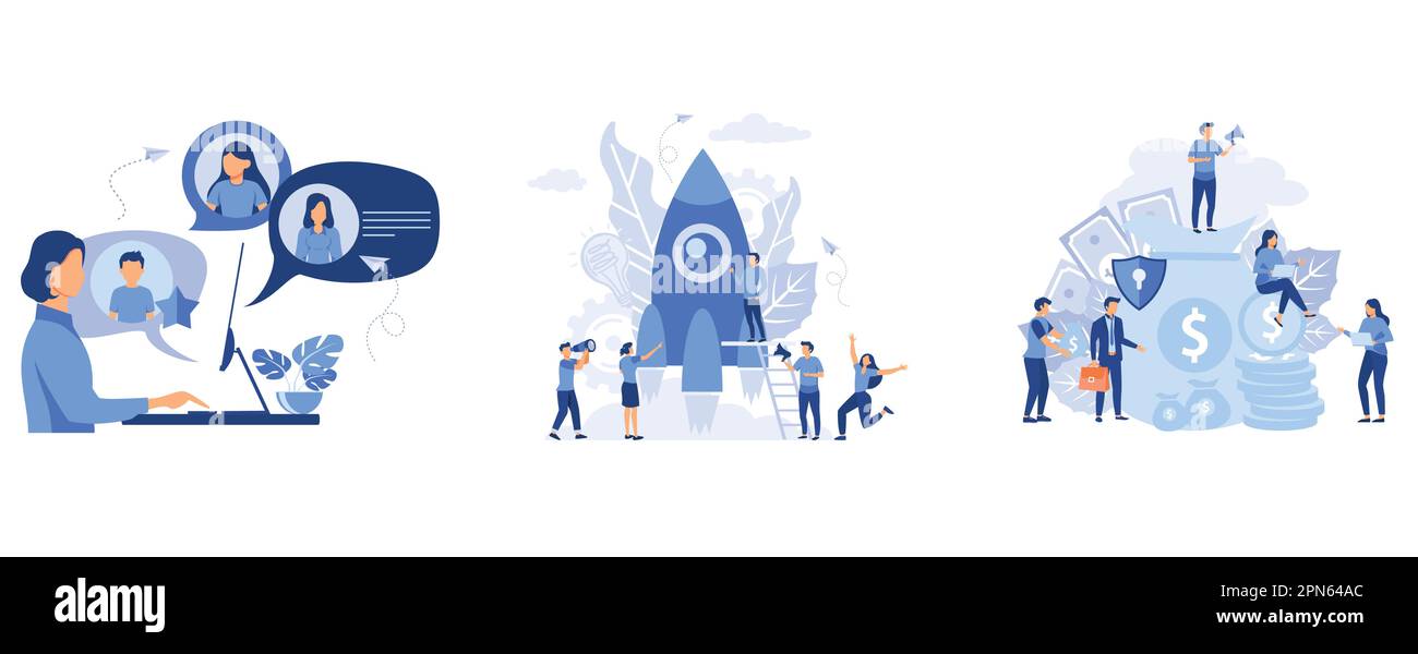 communication via the Internet, social networking, people are building ...