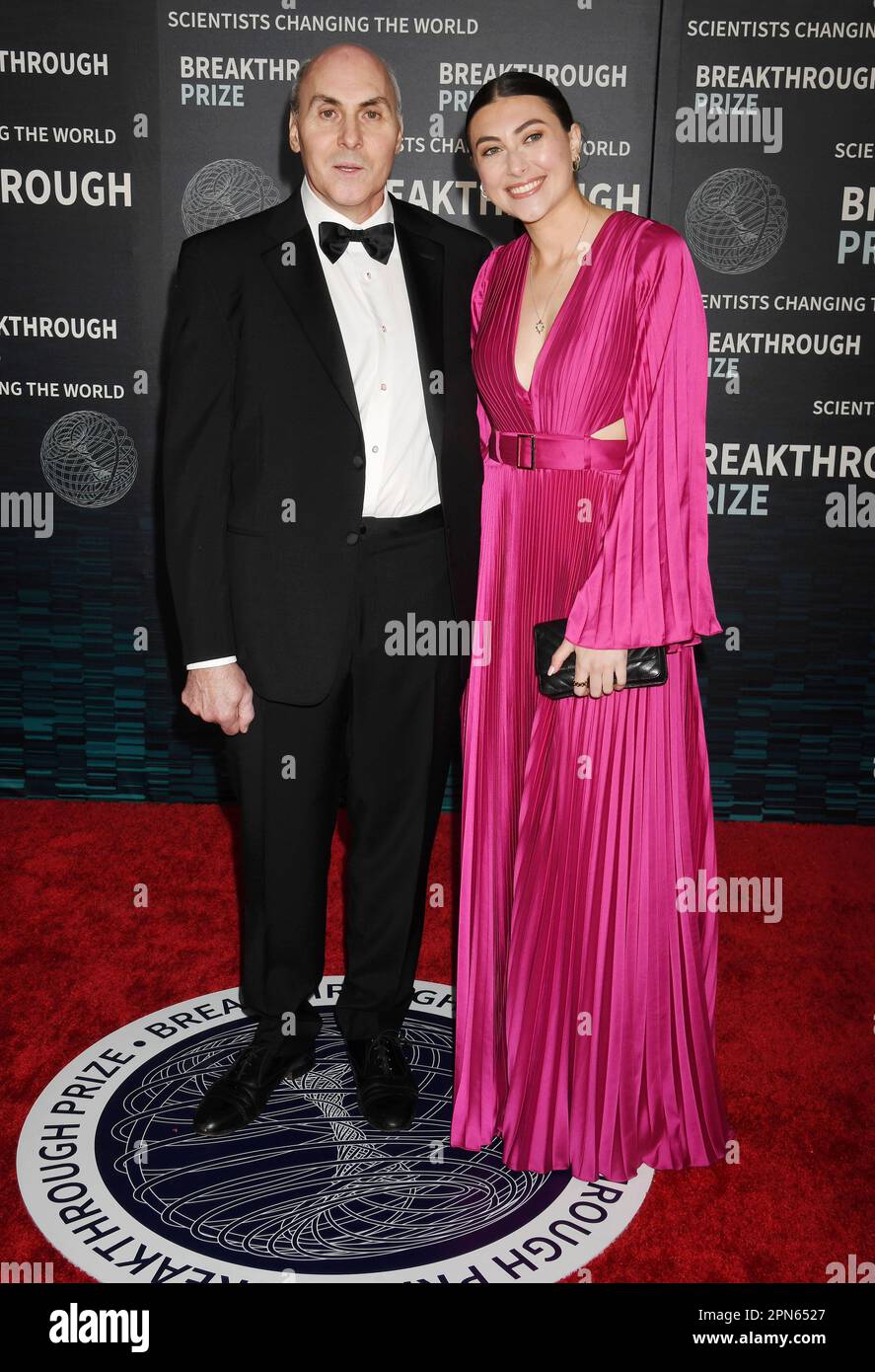 LOS ANGELES, CALIFORNIA - APRIL 15: (L-R) Dr. Drew Weissman and guest ...