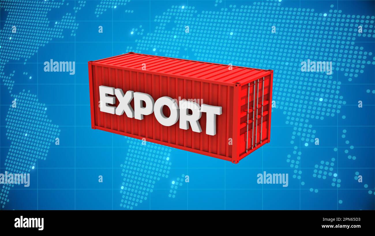 Global logistics concept animation hi-res stock photography and images ...