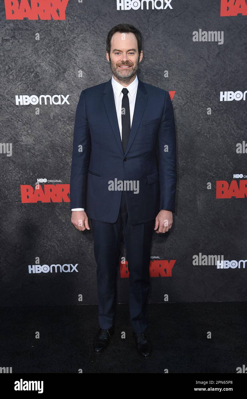 Bill Hader arrives at the season four premiere of "Barry" on Sunday ...