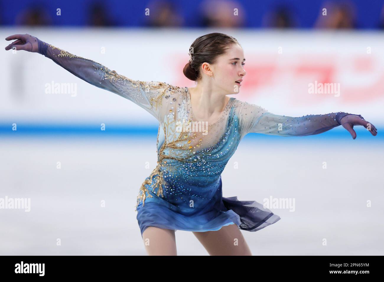 Tokyo, Japan. 14th Apr, 2023. Isabeau Levito (USA) Figure Skating : ISU ...