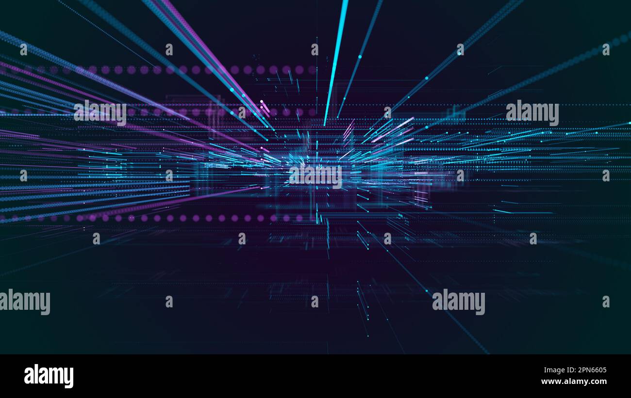 Digital Cyberspace with Particles and Big Data Stream Network ...