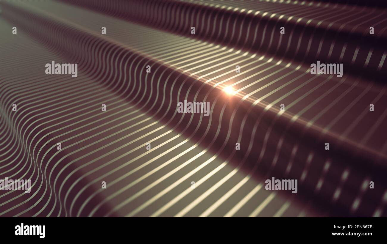 abstract gradient wavy lines background Stock Photo - Alamy