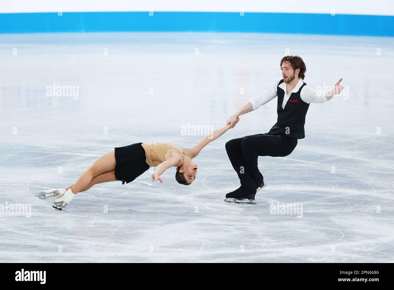 Tokyo, Japan. 14th Apr, 2023. Sara Conti & Niccolo Macii (ITA) Figure ...