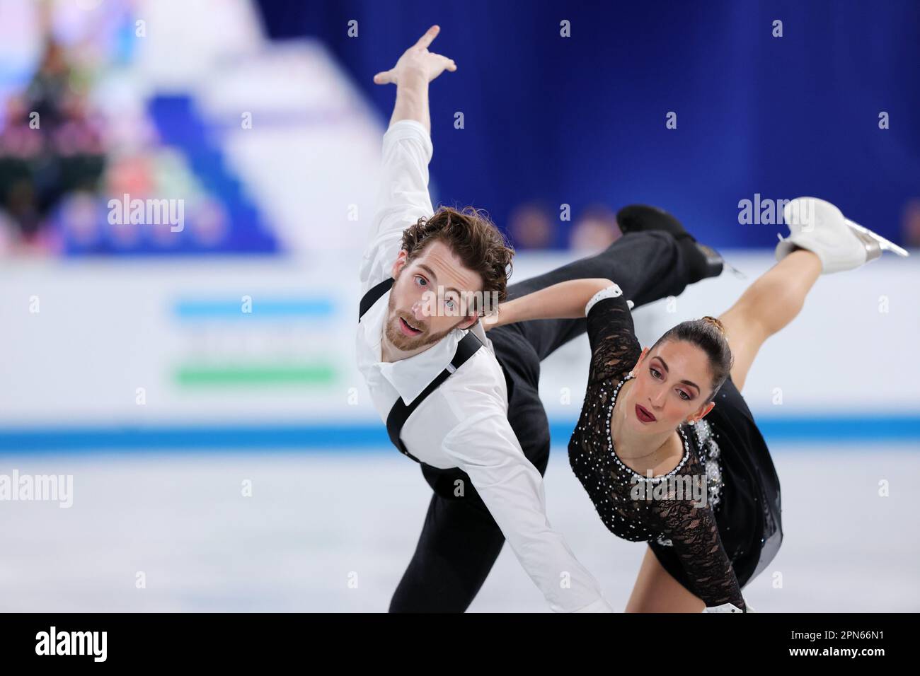 Tokyo, Japan. 15th Apr, 2023. Sara Conti & Niccolo Macii (ITA) Figure ...