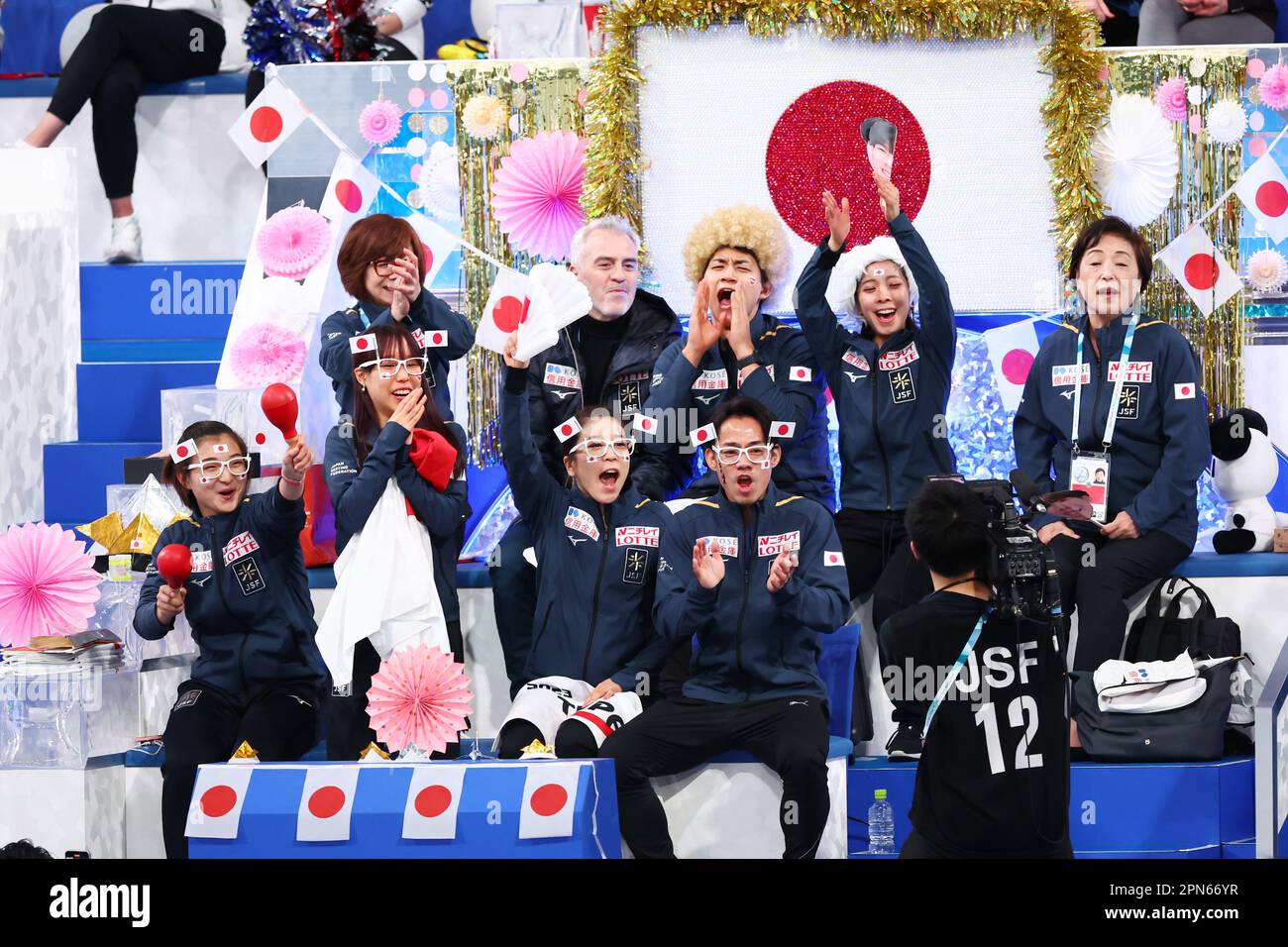 Tokyo, Japan. 15th Apr, 2023. Japan team group (JPN) Figure Skating ...