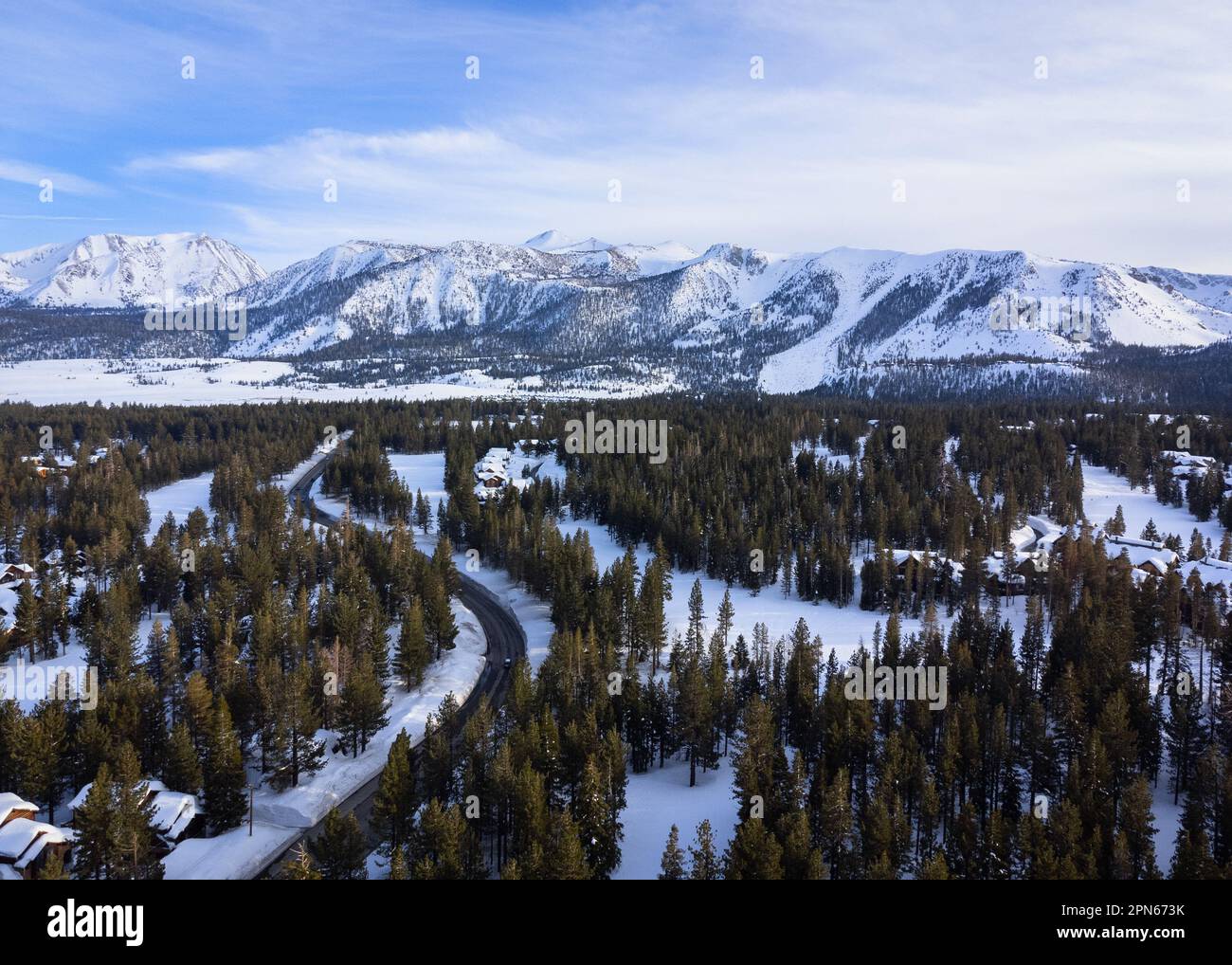 Mammoth lakes california aerial hi-res stock photography and images - Alamy