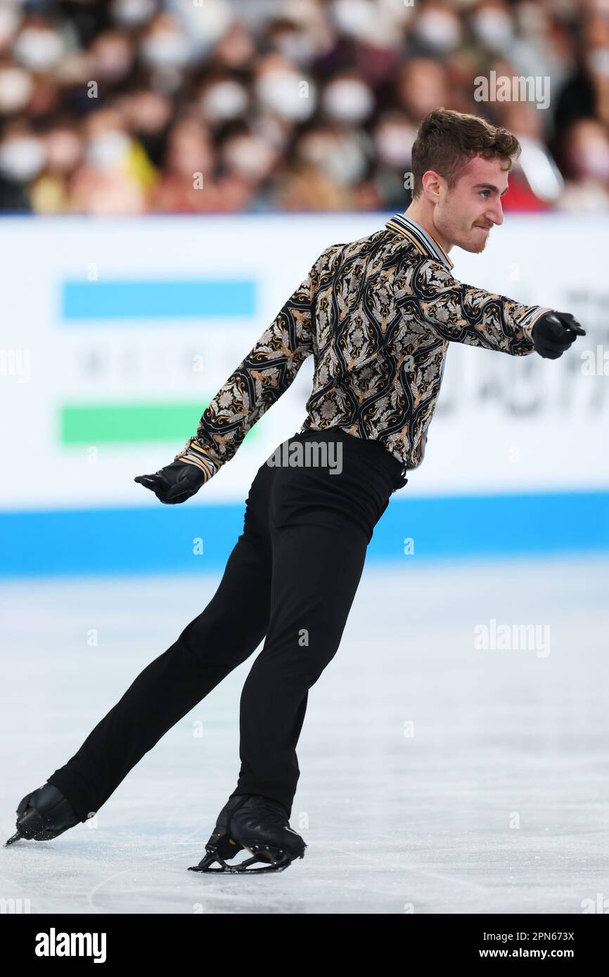 Tokyo, Japan. 15th Apr, 2023. Matteo Rizzo (ITA) Figure Skating : ISU ...