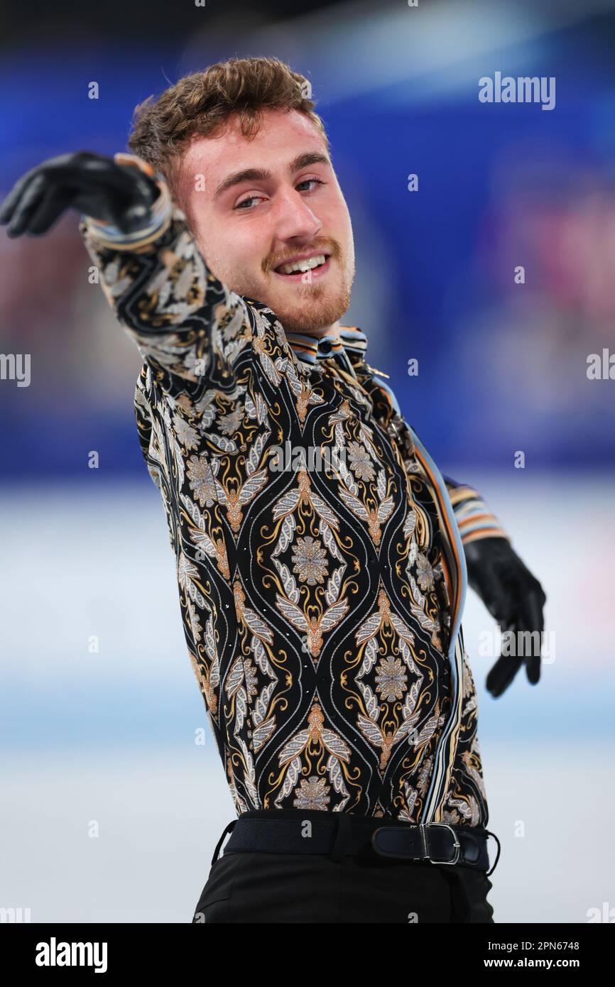 Tokyo, Japan. 15th Apr, 2023. Matteo Rizzo (ITA) Figure Skating : ISU ...