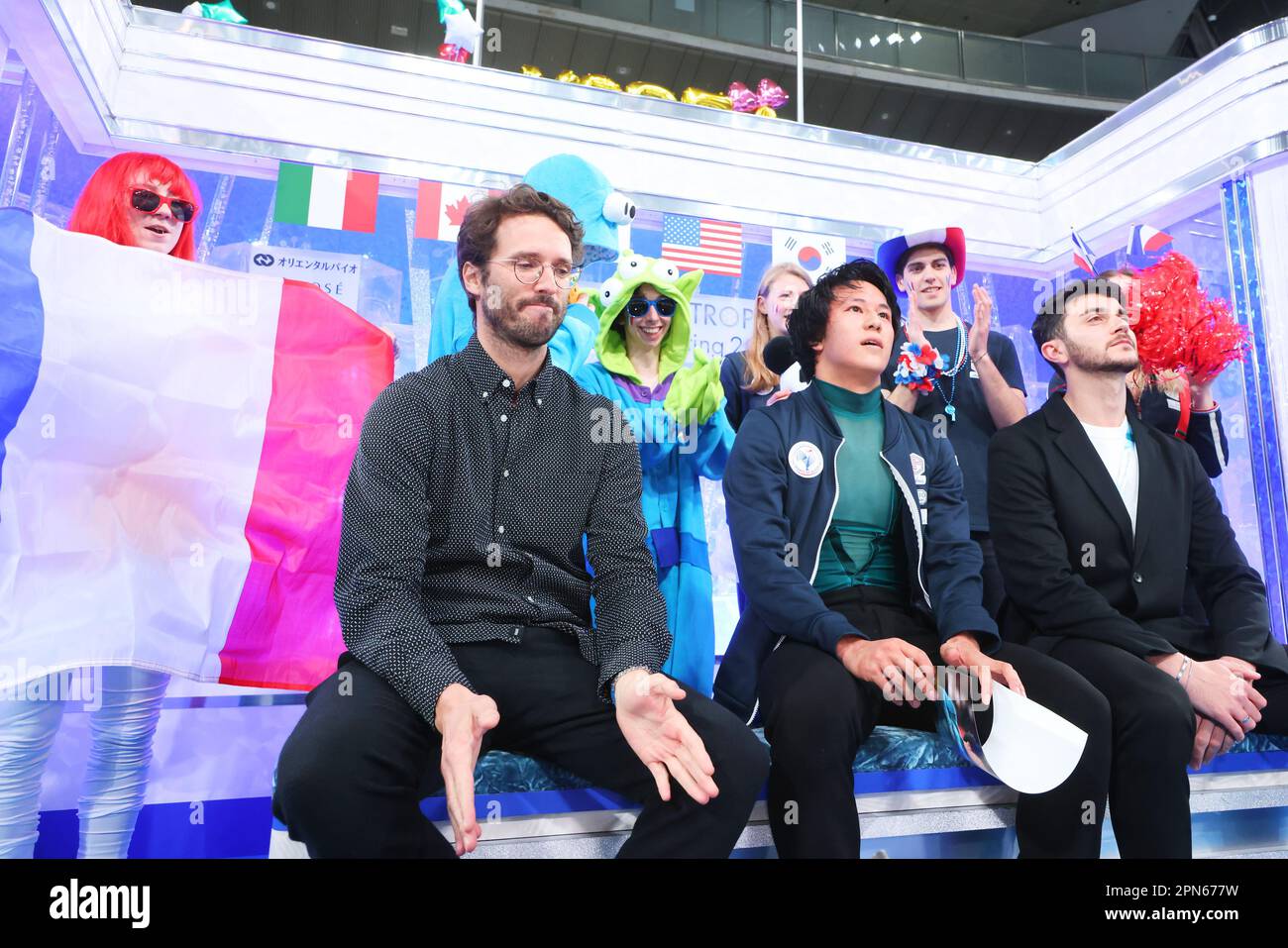 Tokyo, Japan. 15th Apr, 2023. Adam Siao Him Fa (FRA) Figure Skating ...