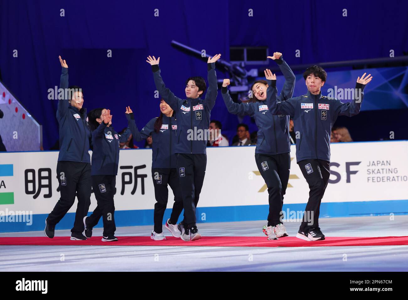 Tokyo, Japan. 15th Apr, 2023. Japan team group (JPN) Figure Skating ...