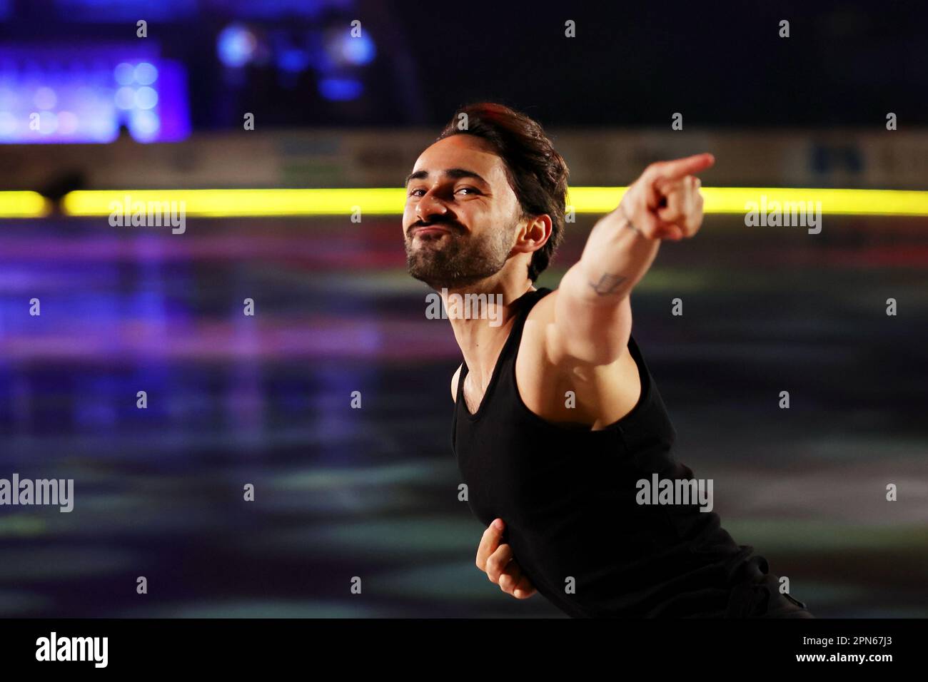 Tokyo, Japan. 16th Apr, 2023. Kevin Aymoz (FRA) Figure Skating : ISU ...